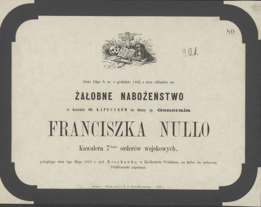 Francesco Nullo z Bergamo. Bohater Polaków i Włochów